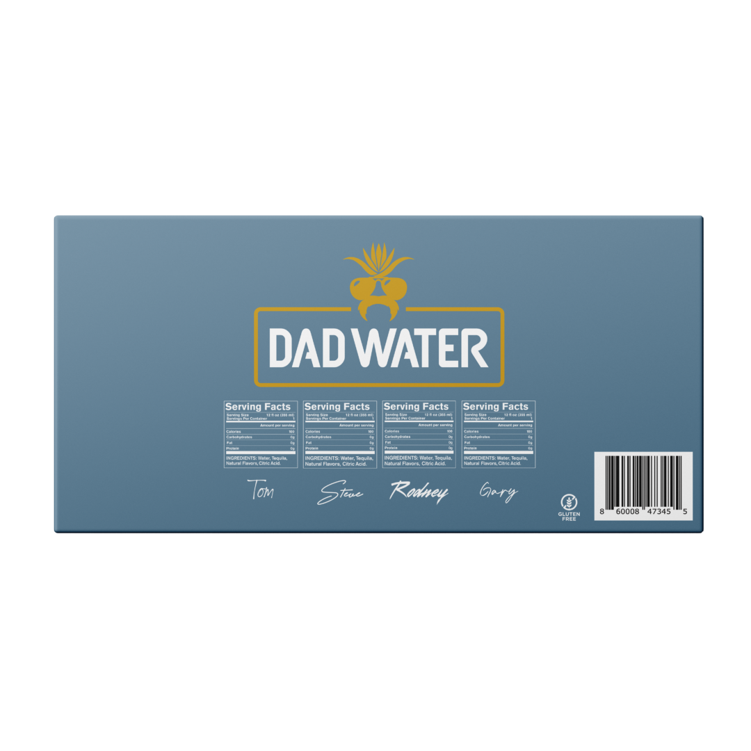 Dad Water Tequila Variety Pack | Non-Carbonated Alcoholic Drink