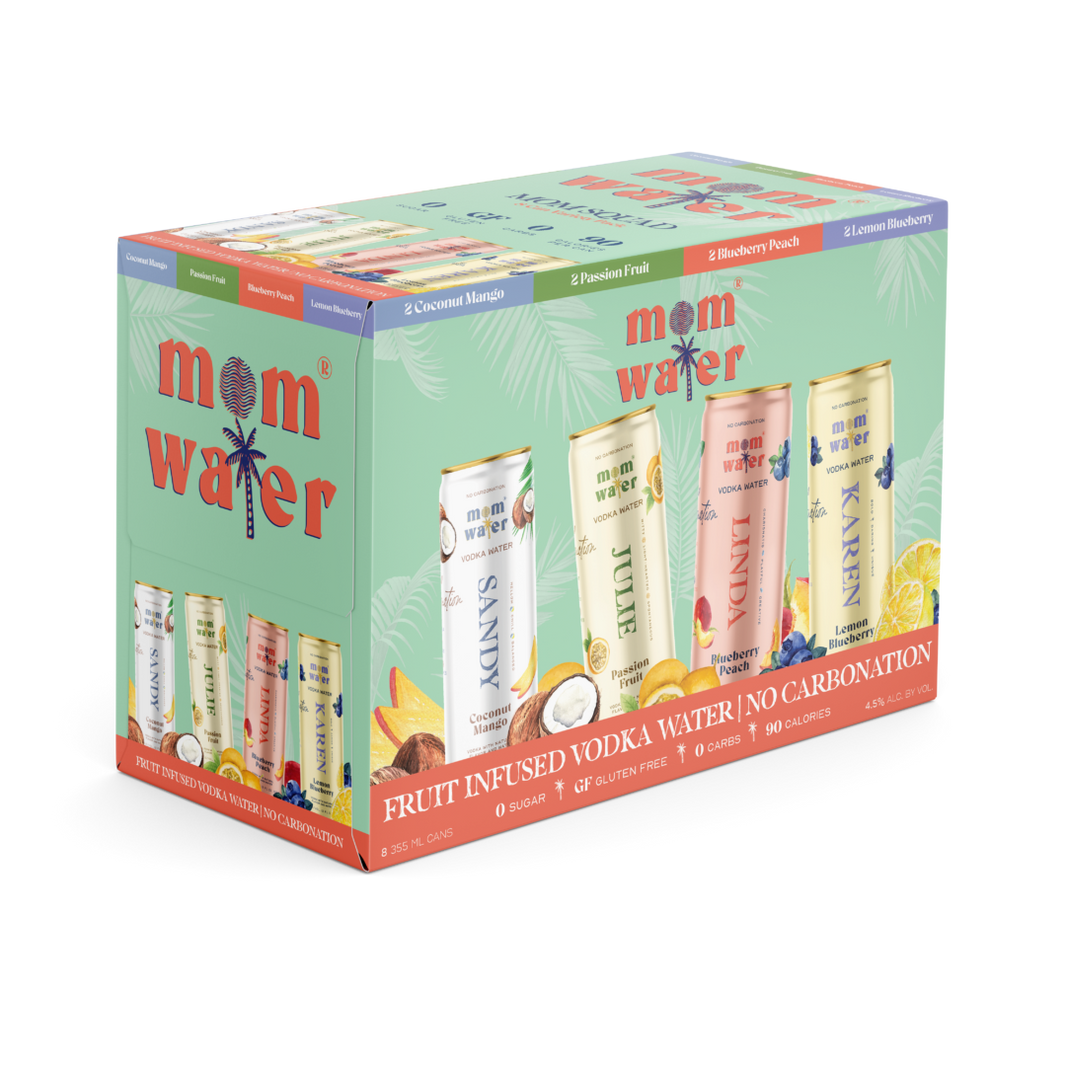 Order Mom Water Online | Fruit-Infused Vodka Water Delivered to You
