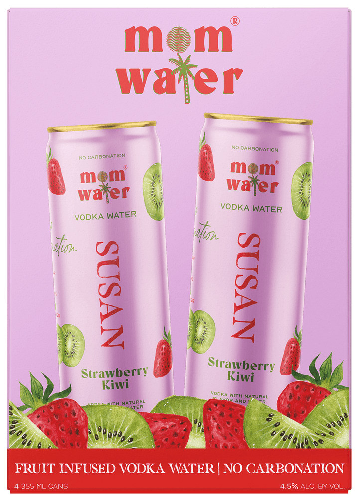 Mom Water - Fruit-Infused Vodka Water | Low Calorie & No Carbonation