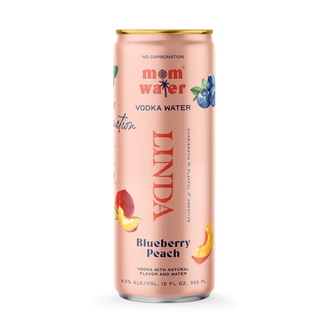 Linda - Blueberry Peach Vodka Water | Non-Carbonated Alcoholic Drink
