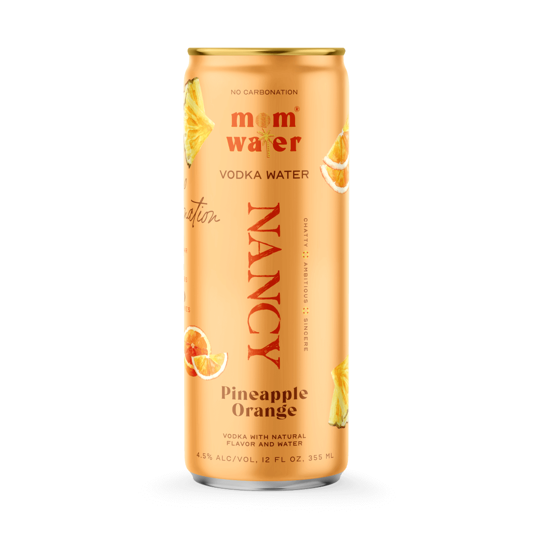 Nancy - Pineapple Orange Vodka Water | Tropical & Refreshing | Mom Water