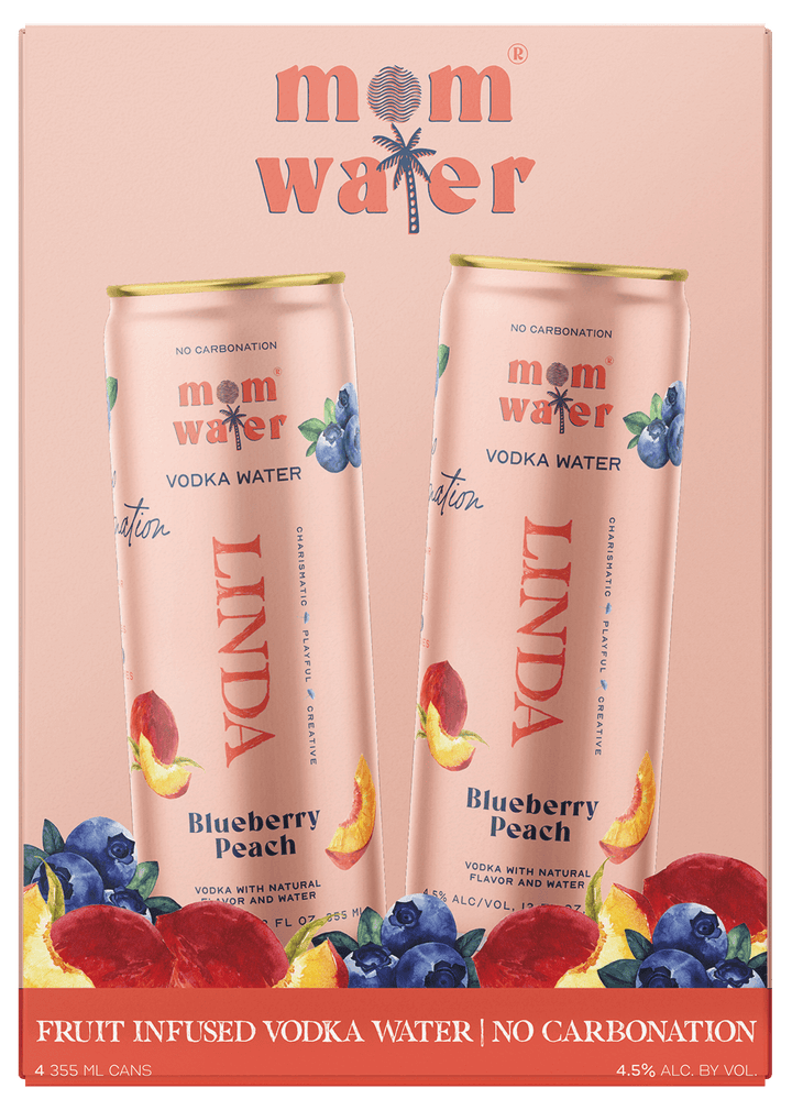 Mom Water - Fruit-Infused Vodka Water | Low Calorie & No Carbonation