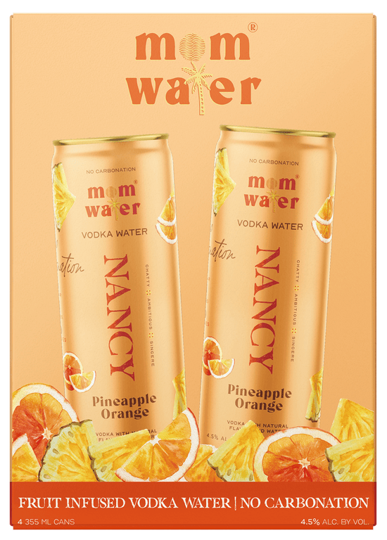 Nancy - Pineapple Orange Vodka Water | Tropical & Refreshing | Mom Water