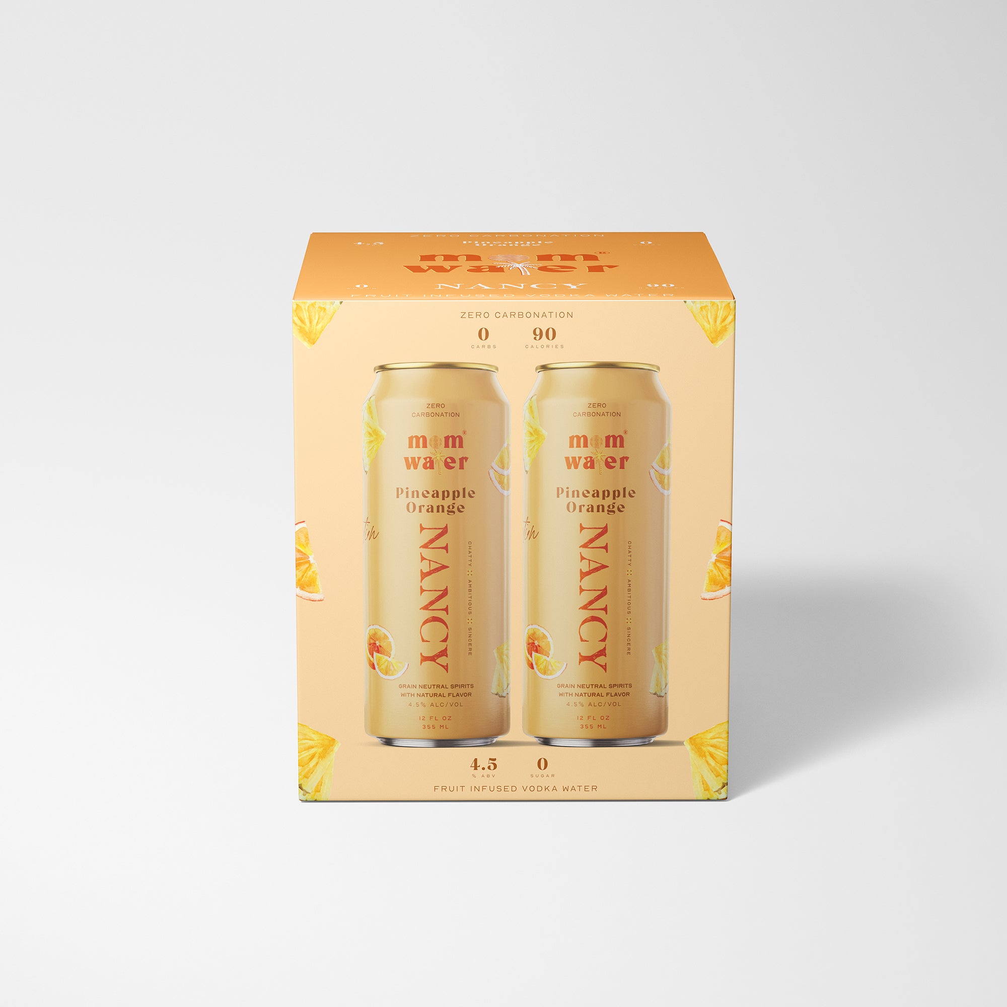 Nancy - Pineapple Orange Vodka Water | Tropical & Refreshing | Mom Water